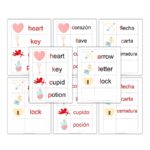 Valentine’s Day Word Wall Cards for Preschoolers