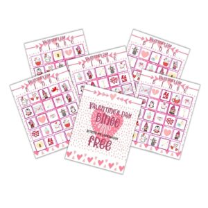 Valentine's Day Bingo for Preschoolers - The Crafting Teacher