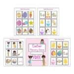 Easter Memory Game for Preschoolers