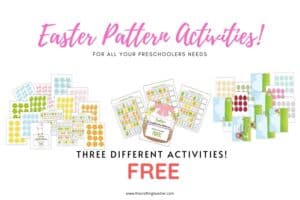 Easter Memory Game for Preschoolers - The Crafting Teacher
