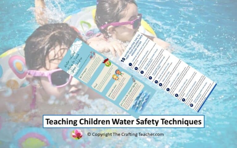 Teaching Children Water Safety Techniques - The Crafting Teacher