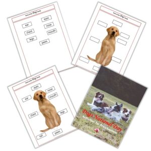 Dogs National Day Activities for Preschoolers
