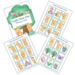 Teddy Bear Day Memory Game for Preschoolers
