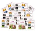 Spring Word Wall Cards for Preschoolers