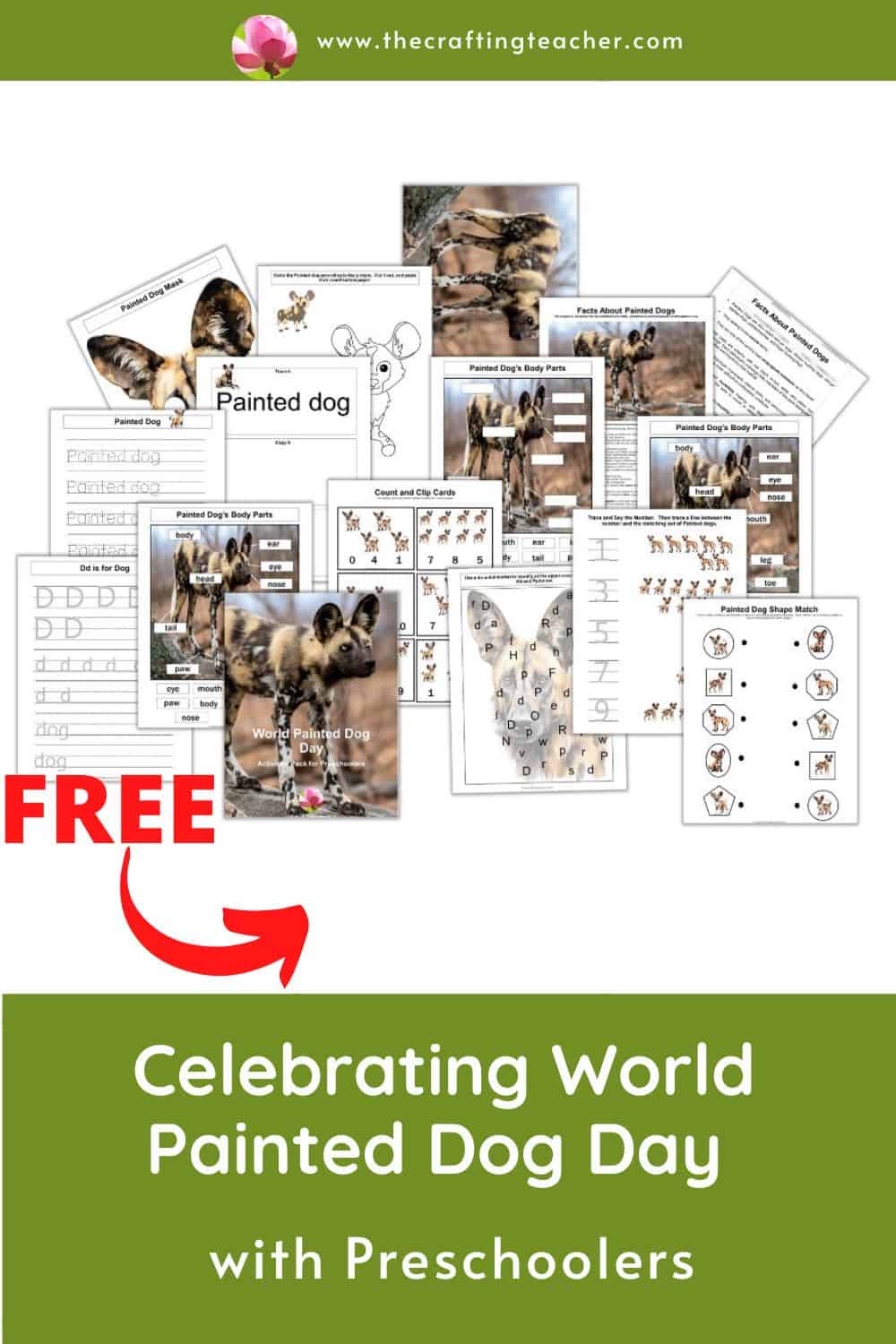 Celebrating World Painted Dog Day with Preschoolers