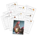 The Little Red Hen Story-related Literacy Pack for Preschoolers