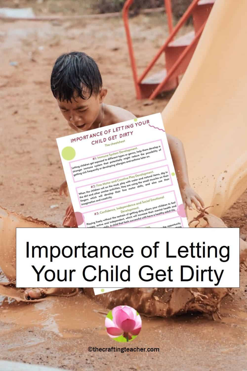 Importance of Letting Your Child Get Dirty