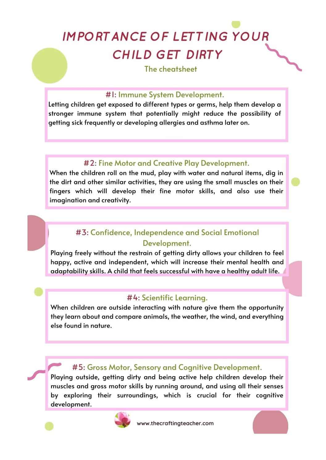 Importance of Letting Your Child Get Dirty