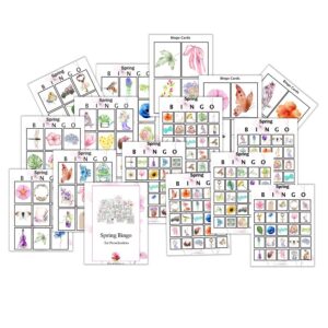 Spring Bingo for Preschoolers