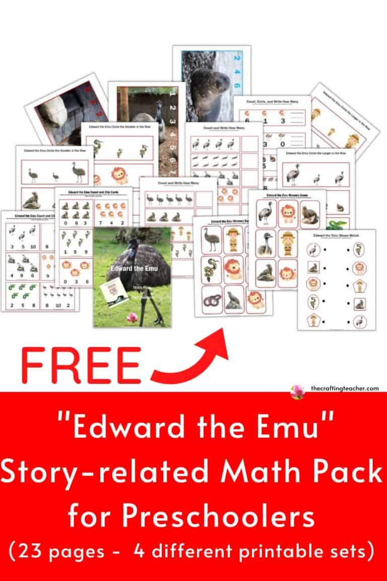 Edward the Emu Story-related Science Pack for Preschoolers - The ...