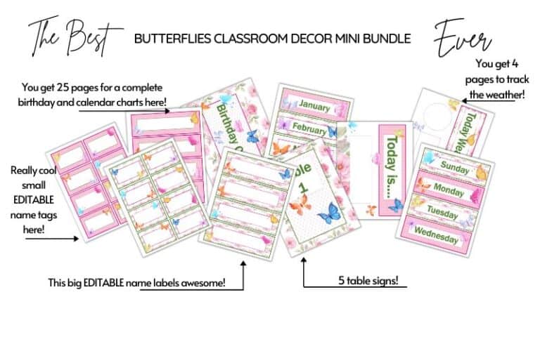 Classroom Décor Mini Bundles
