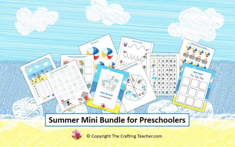 Summer Mini Bundle For Preschoolers
