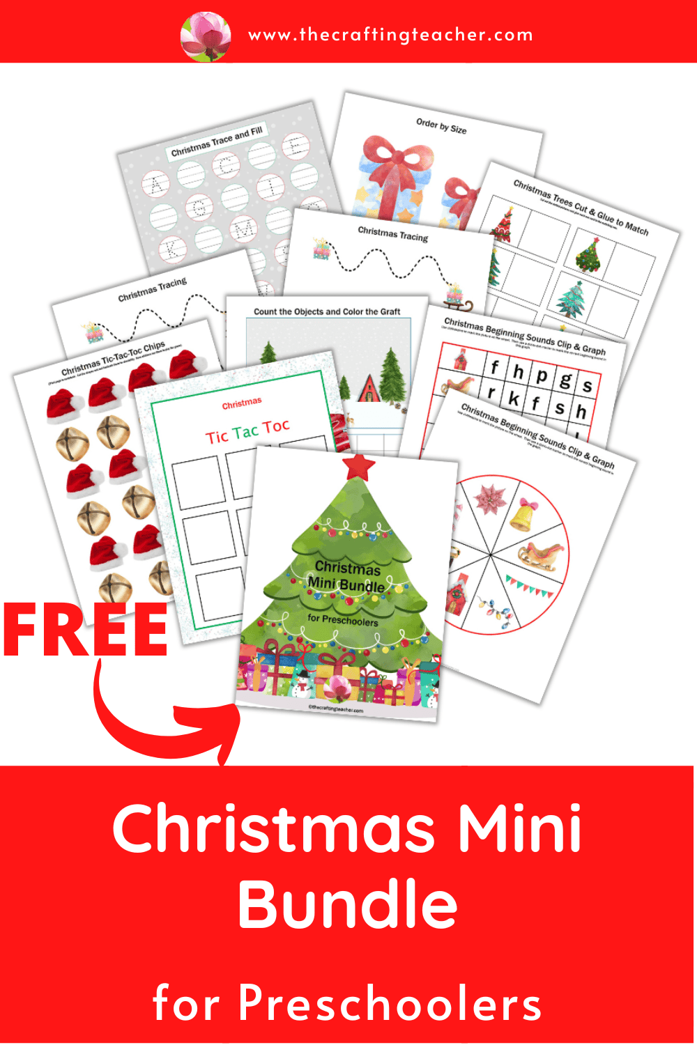Christmas Mini Bundle For Preschoolers - The Crafting Teacher