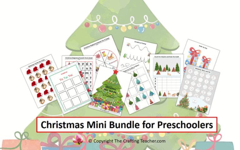 Christmas Mini Bundle For Preschoolers