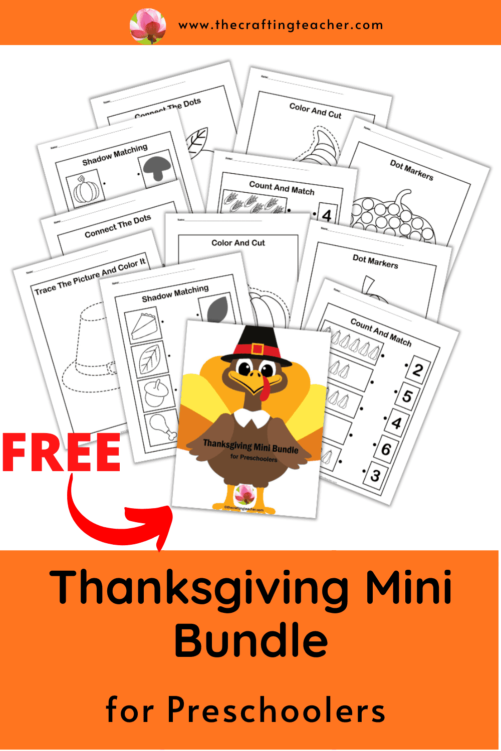 Thanksgiving Mini Bundle For Preschoolers - The Crafting Teacher